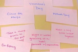 A Year of Dates: Amazing & Unique Ideas for Holidays