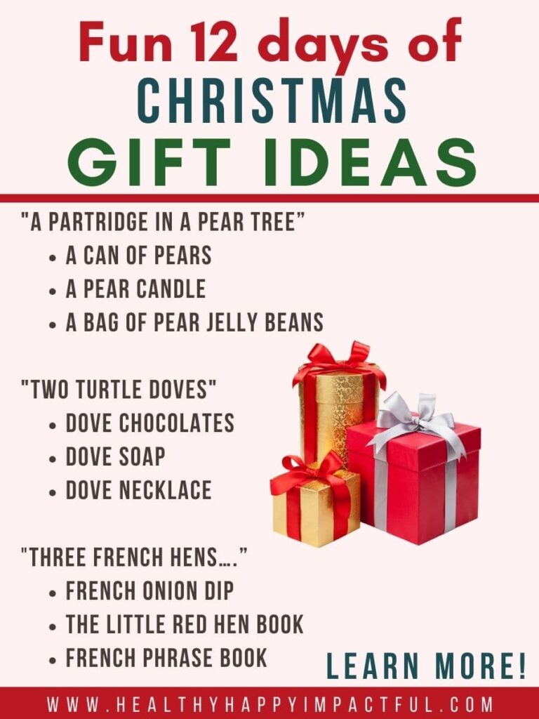 Easiest 12 Days of Christmas Gift Ideas for Family & Friends in 2025