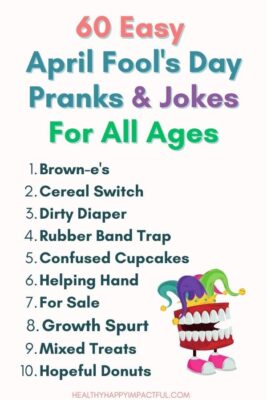 60 Easy April Fools Day Pranks For Parents To Play on Kids in 2026