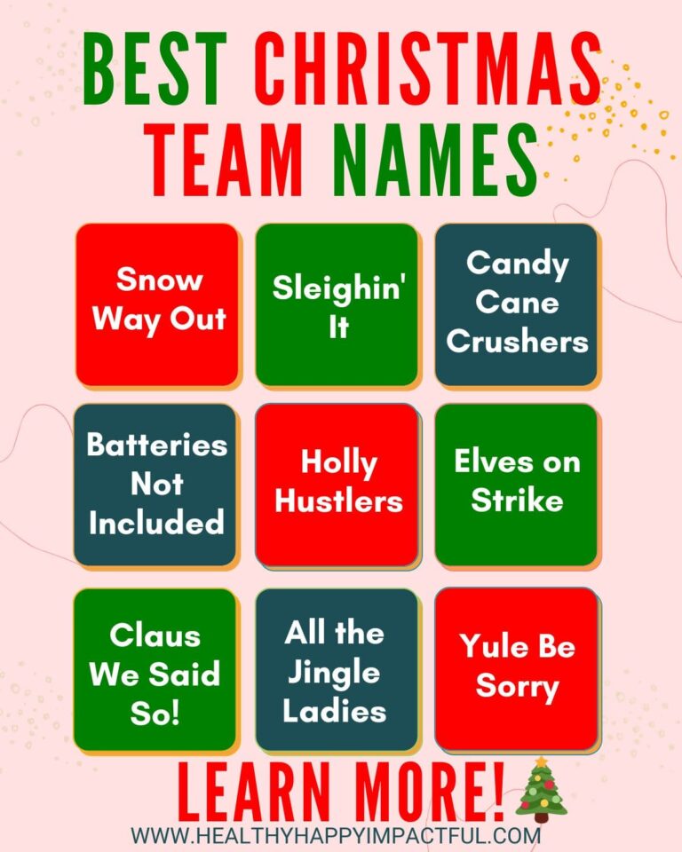 Best Christmas Team Names: Funniest in 2024 (Claus We Said So)