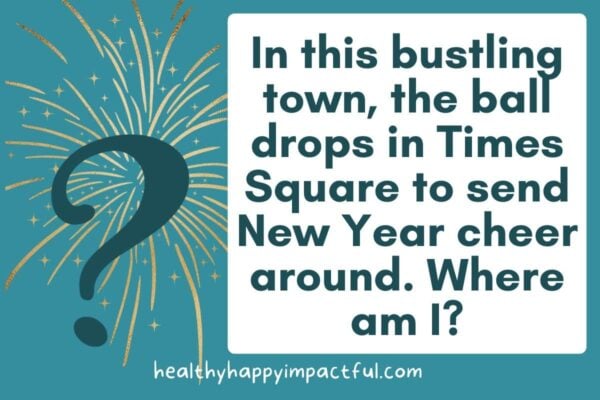 New Years Riddles