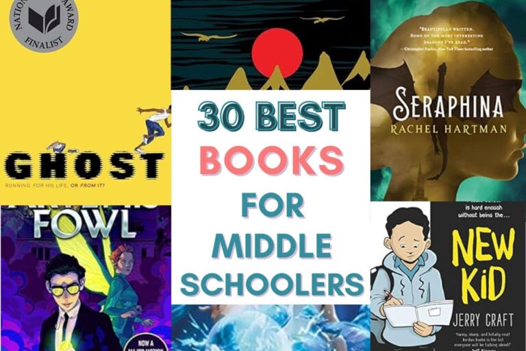 30 Best Books For Middle School Boys & Girls (Ages 11, 12, & 13 ...
