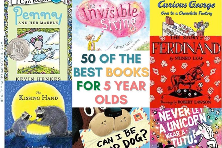 50 Must-Read Books for 5 Year Olds in 2025