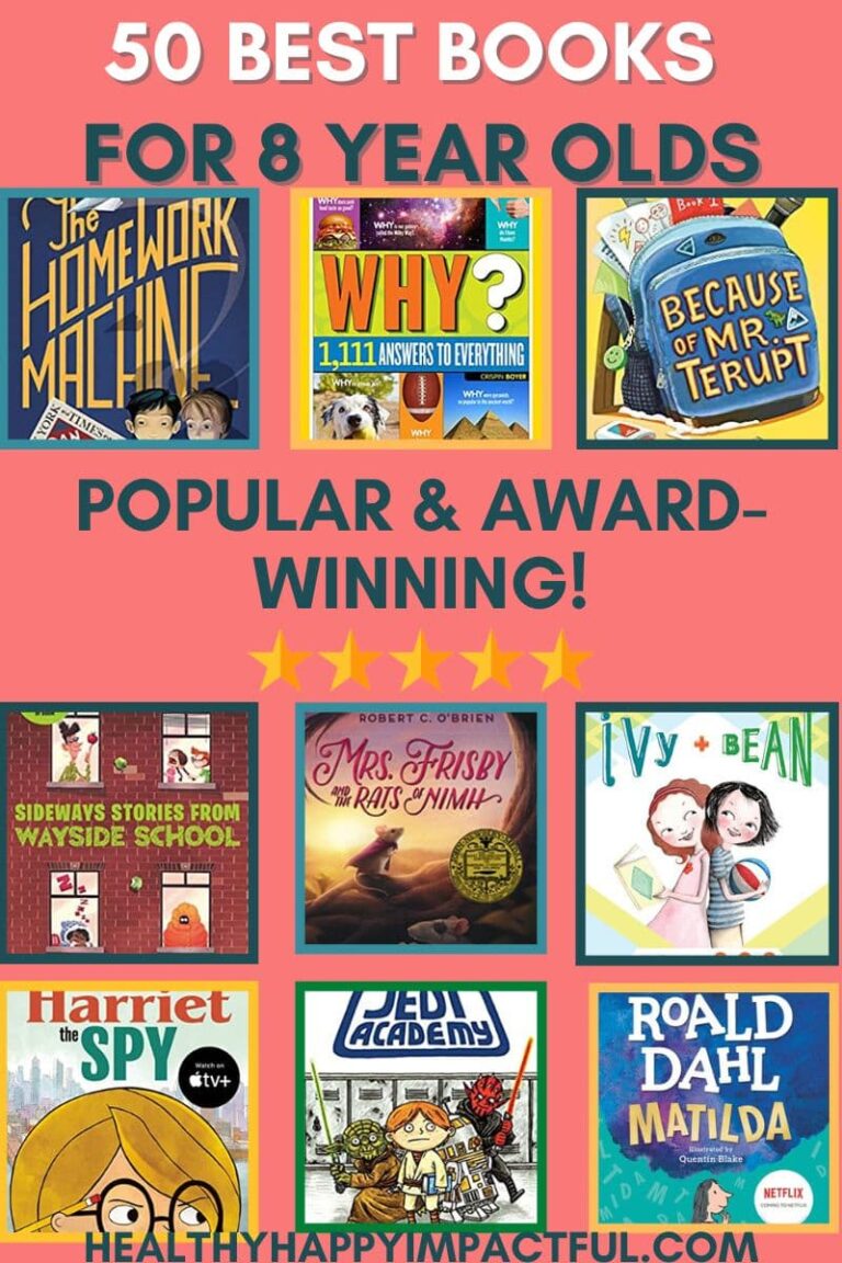 What Books Are Good for 8 Year Olds? 50 Best Stories To Read in 2026