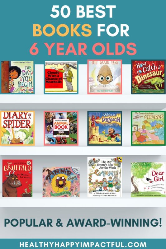 What Books Are Good for 6 Year Olds? 50 Best Reads in 2025 - Healthy ...