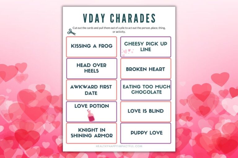 20 Conversation Candy Heart Games for Valentine's Day Fun - Healthy ...