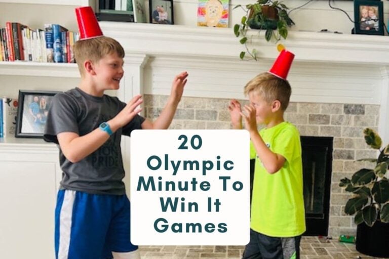 20 Ultimate Minute To Win It Olympic Games (For Kids & Adults) 2026