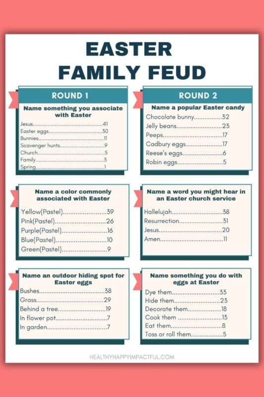 30 Hilarious Easter Games For Ultimate Family Fun