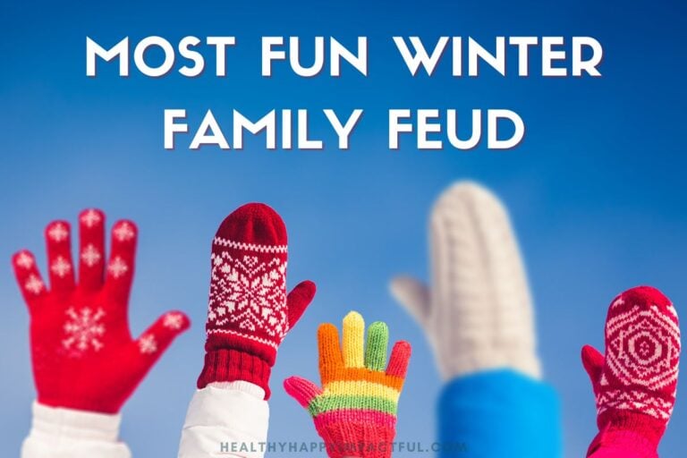 Ultimate Winter Family Feud Game for a Frosty Fun Showdown