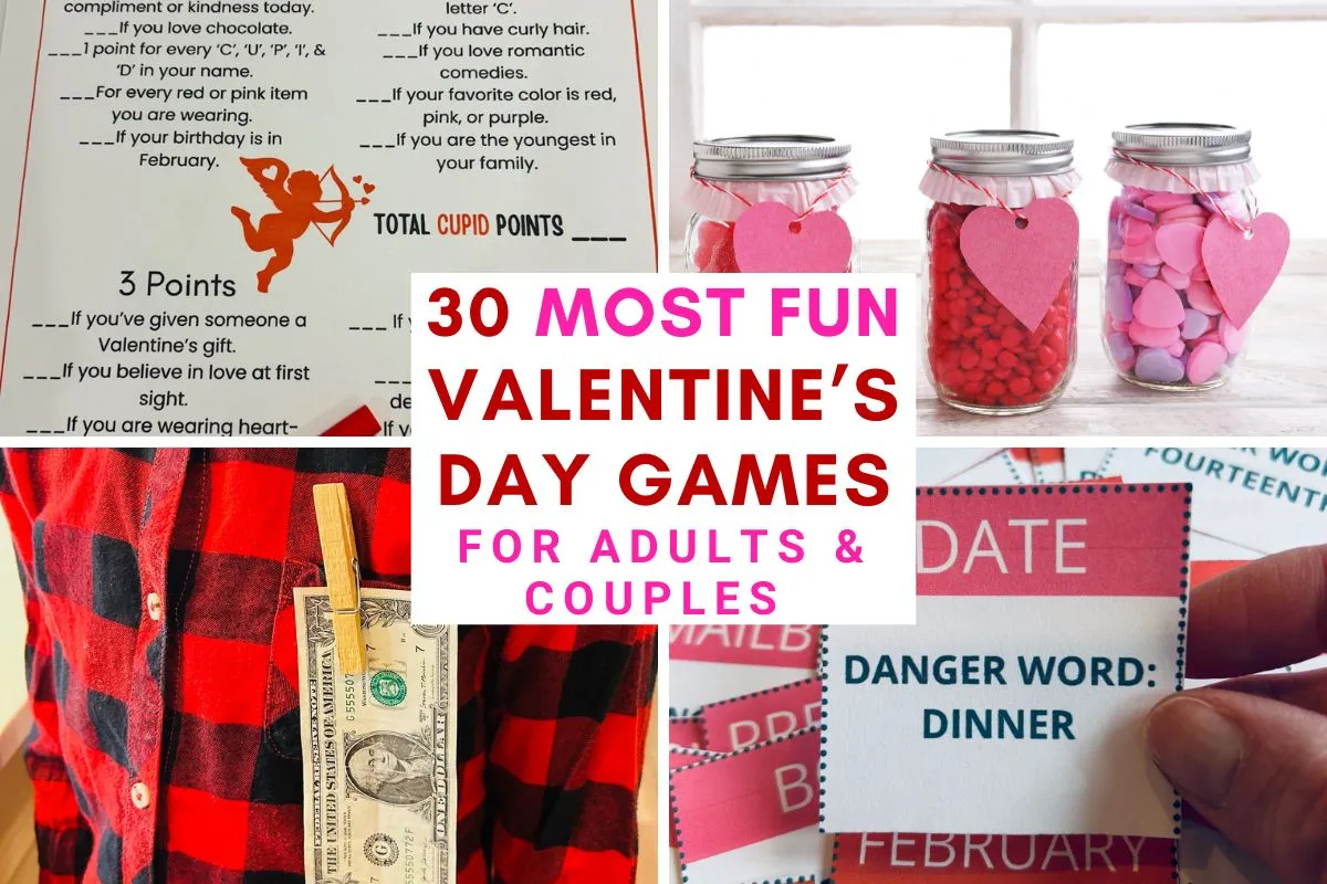 30 Best Valentine's Day Party Games For Adults, Couples, & Friends
