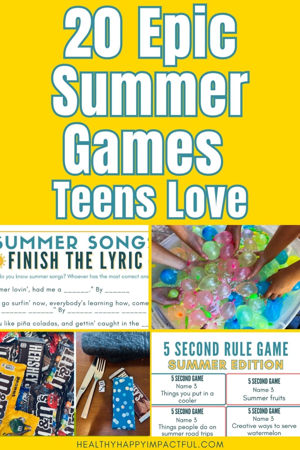 20 Epic Summer Games For Teens That Guarantee Fun